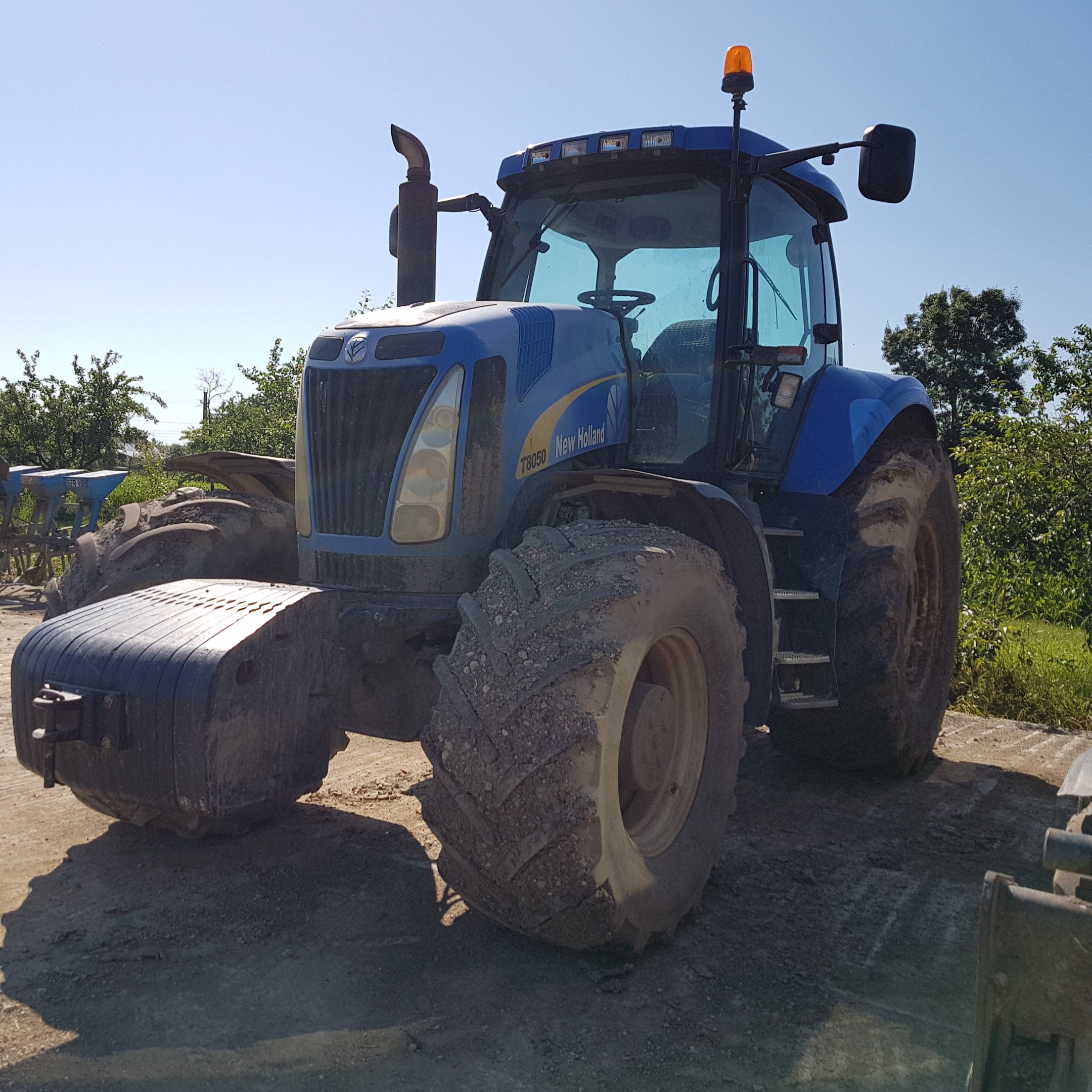 Tractor agricol New Holland T8050 an 2008 - Afaceri in agricultura