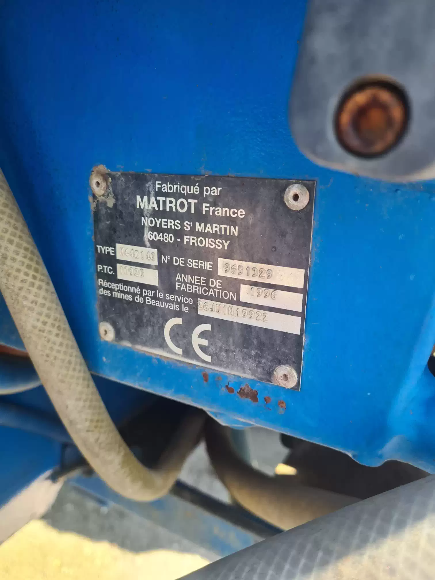 Masina erbicidat Matrot MD44 - Afaceri in agricultura